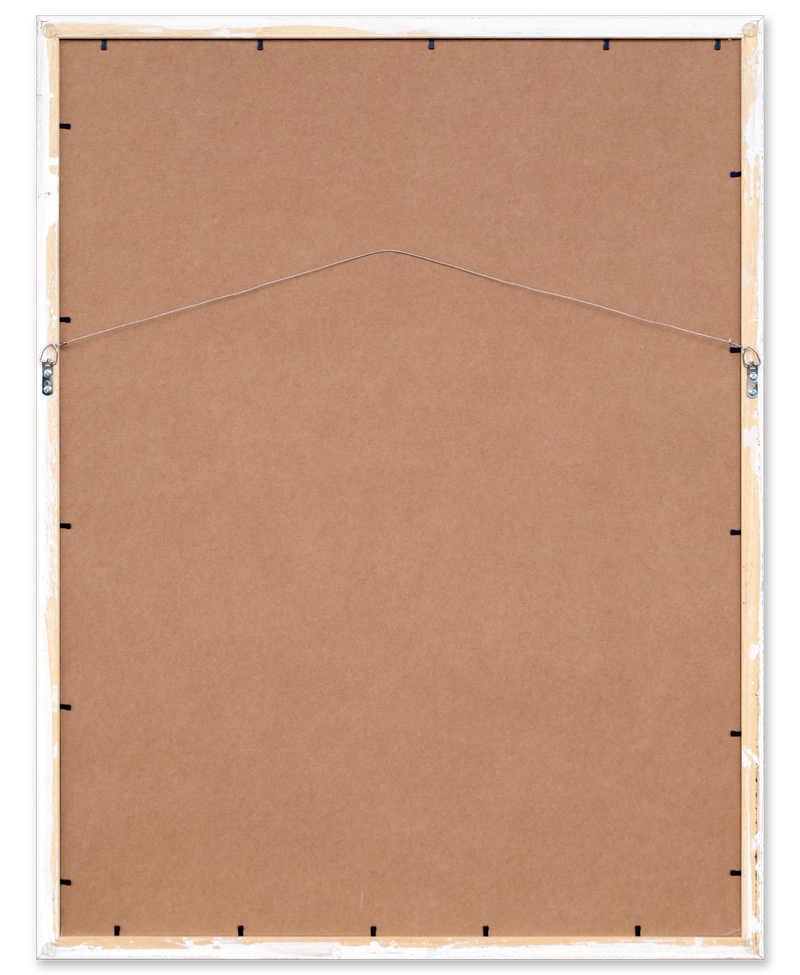 Crochet à double fixation pour cadres et miroirs